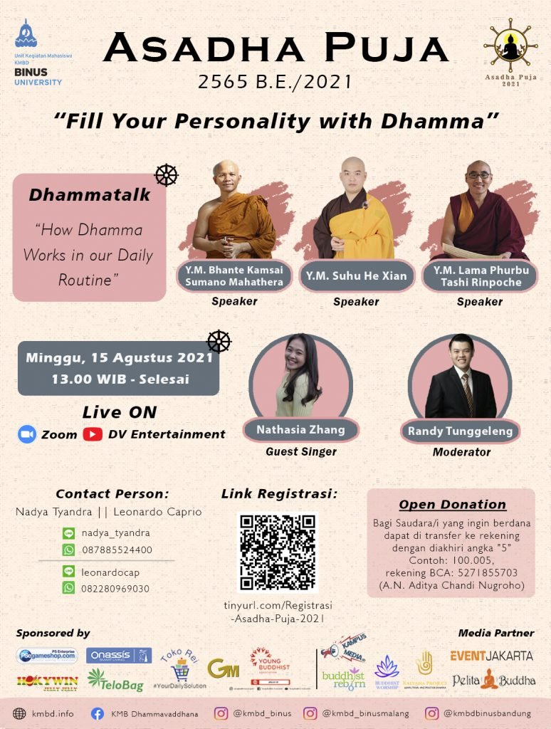Asadha Puja 2021 – Buddhazine